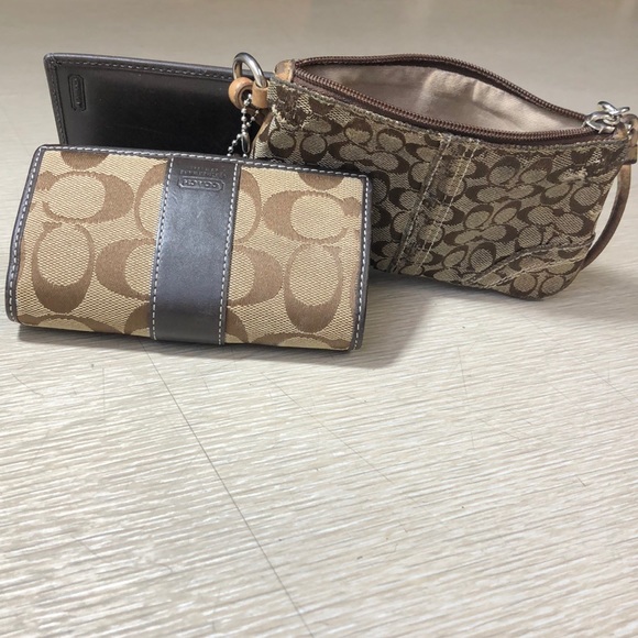 Coach | Bags | Coach Wallet And Coin Purse Combo | Poshmark